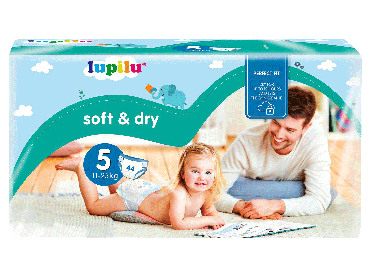 Lupilu pelene za bebe - Udobne, brzoupijajuće i nježne | Lidl